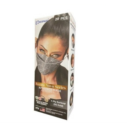 Respack KF94 Surgical Face Mask - Royal Noval 4 In 1 20pcs | Shopee ...