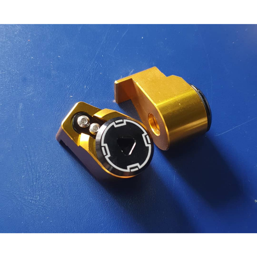 ABSORBER LOCK ANTI THIEF LOCK CNC ALLOY YAMAHA XMAX250 NMAX NVX155 ...