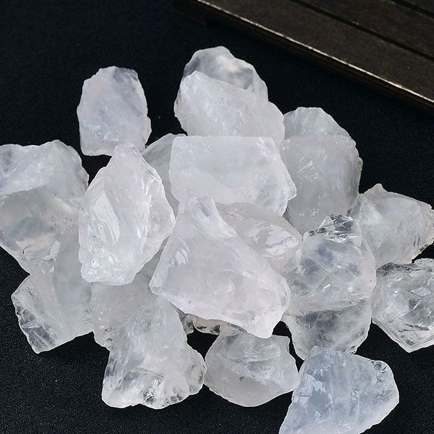 White Crystal Raw Stone 100g Natural Clear Quartz Degaussing Stone ...