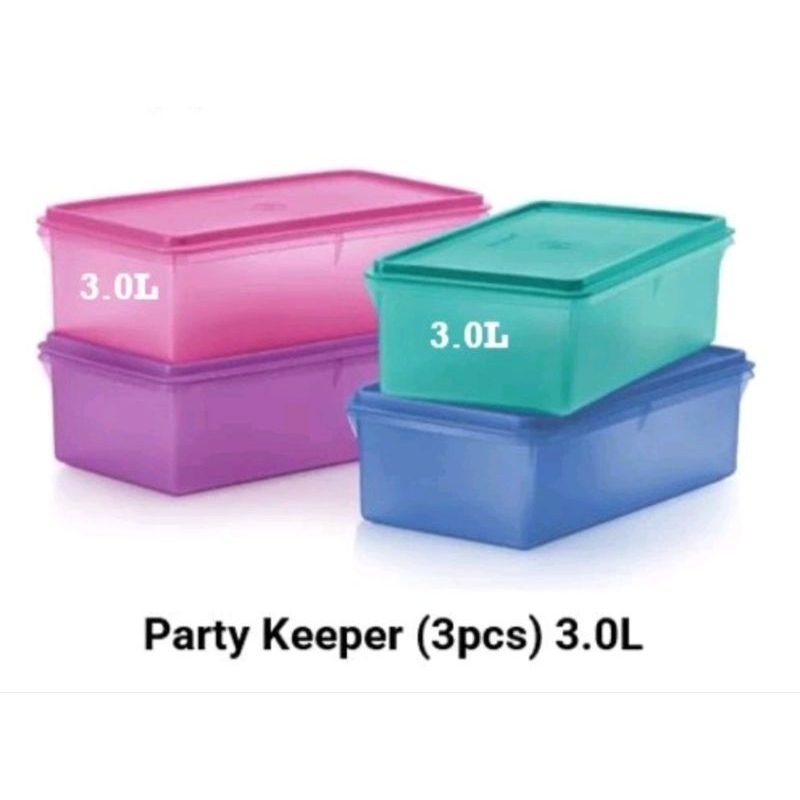 TUPPERWARE Party Keeper 3.0L(1 Pcs) | Shopee Malaysia