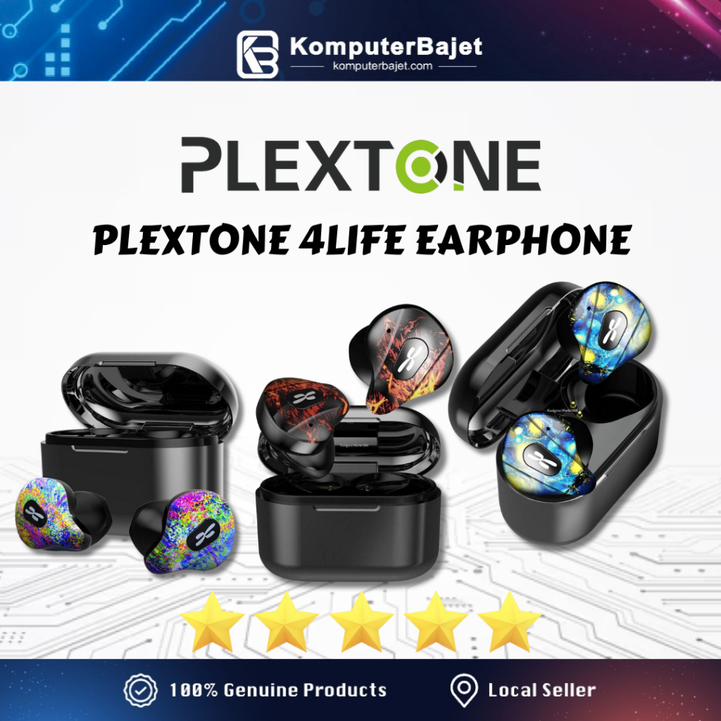 PLEXTONE 4Life TWS True Wireless Headphones Bluetooth Earphones Gaming ...