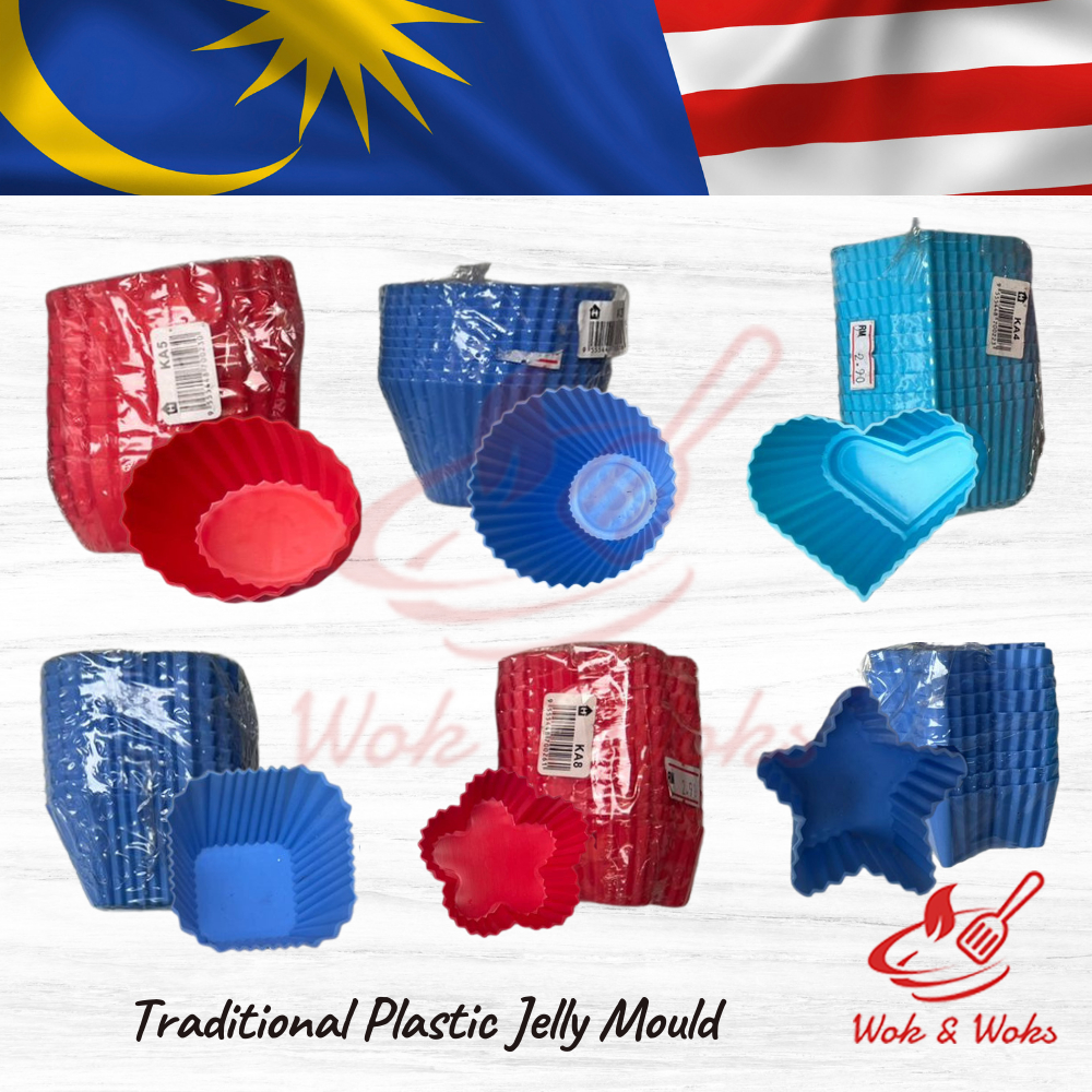 Traditional Plastic Jelly Mould / Acuan Jeli Plastik Tradisional ...