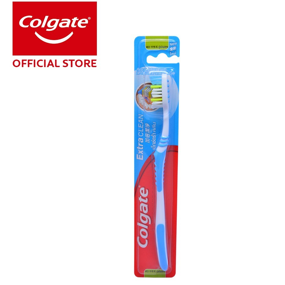Colgate Medium Extra Clean Toothbrush (1 pcs) | Shopee Malaysia