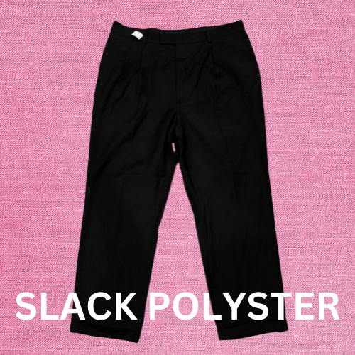 SELUAR SLACK HITAM - KAIN JENIS LICIN@LEMBUT (all black) | Shopee Malaysia