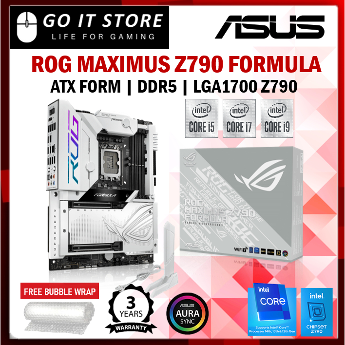 Asus Z790 ROG MAXIMUS Z790 FORMULA LGA1700 Intel ATX Motherboard ...