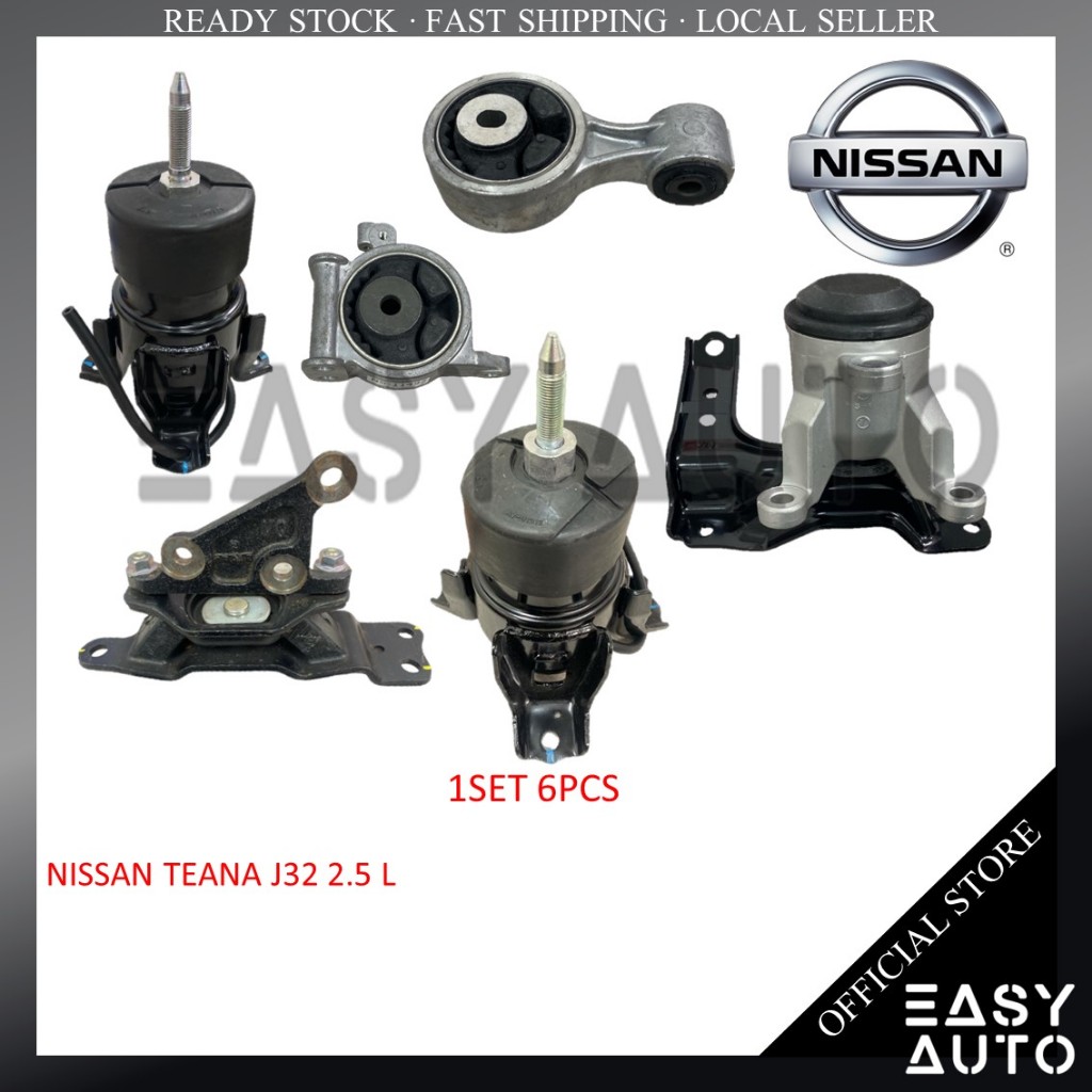 1SET 6 PIECES !! NISSAN TEANA J32 2.5 L VQ25DE V6 CVT 2008 - 2013 (AUTO ...