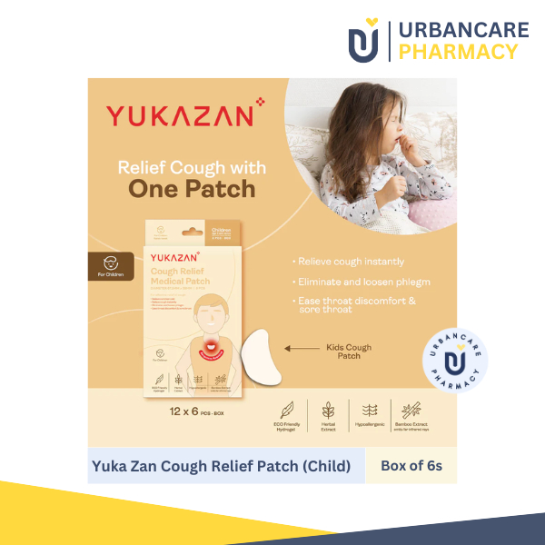 YukaZan Cough Relief Medical Patch (6'S) | Shopee Malaysia