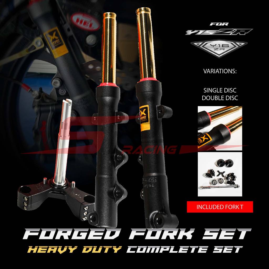 Forged Fork Set Heavy Duty Complete Set (RS Model)/ (Single Disc ...