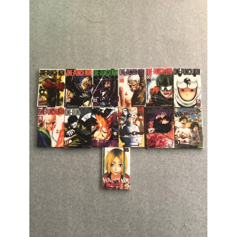 Used manga ENGLISH (OPM/BC/JJK/DS/MHA/HAIKYU) | Shopee Malaysia