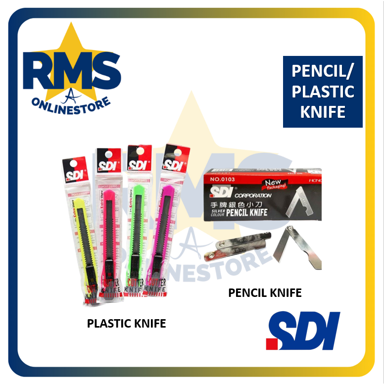 SDI Pencil Knife / Cutter Small / Big | Shopee Malaysia