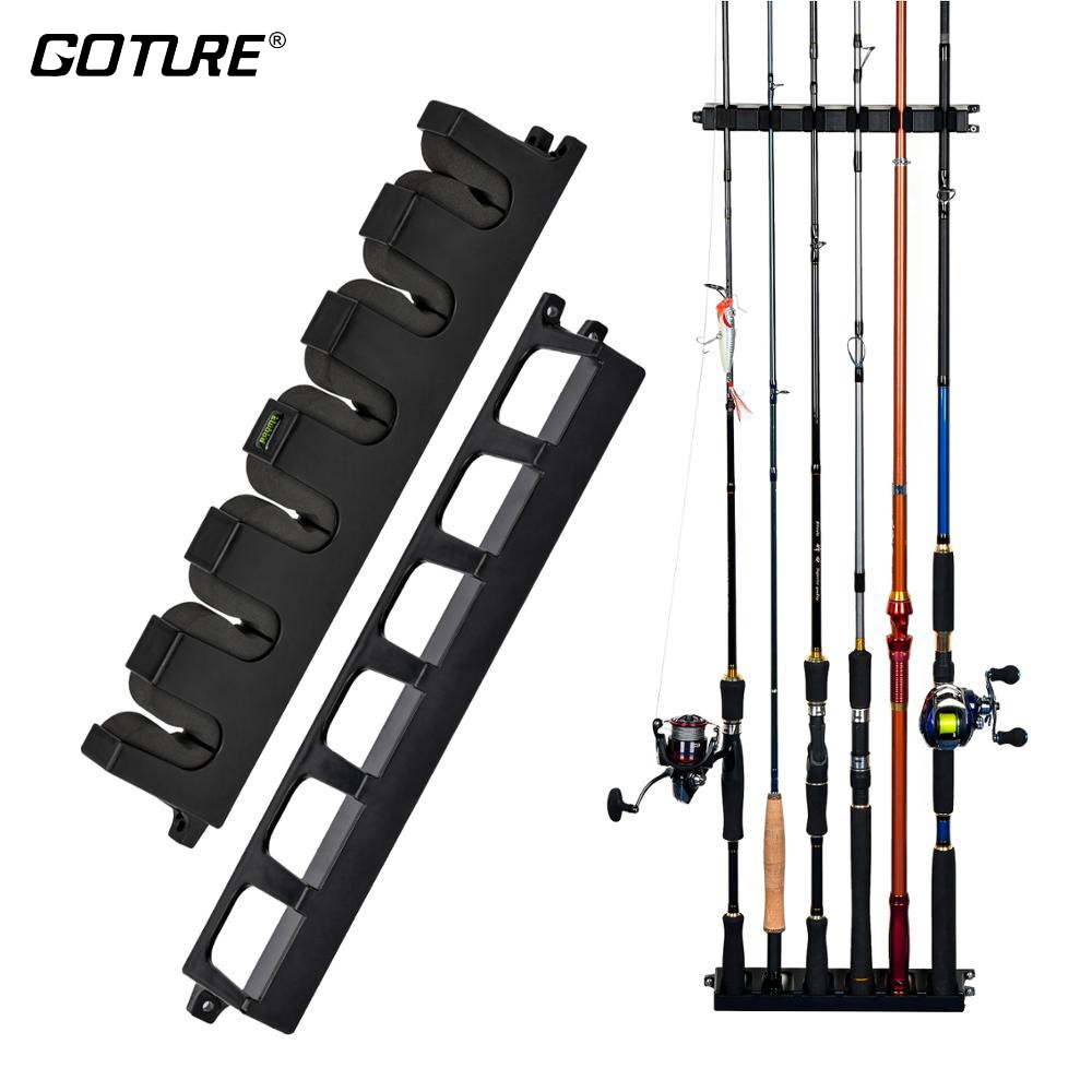 Pemegang Pancing 6 Rod Rack Pemegang Tiang Memancing Menegak Kurungan ...