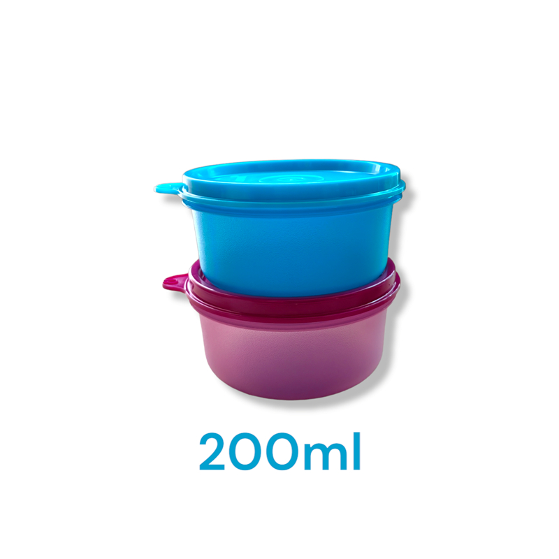Tupperware Mini Bowls230ml/200ml(Small Canister/Container/Bekas Makanan ...