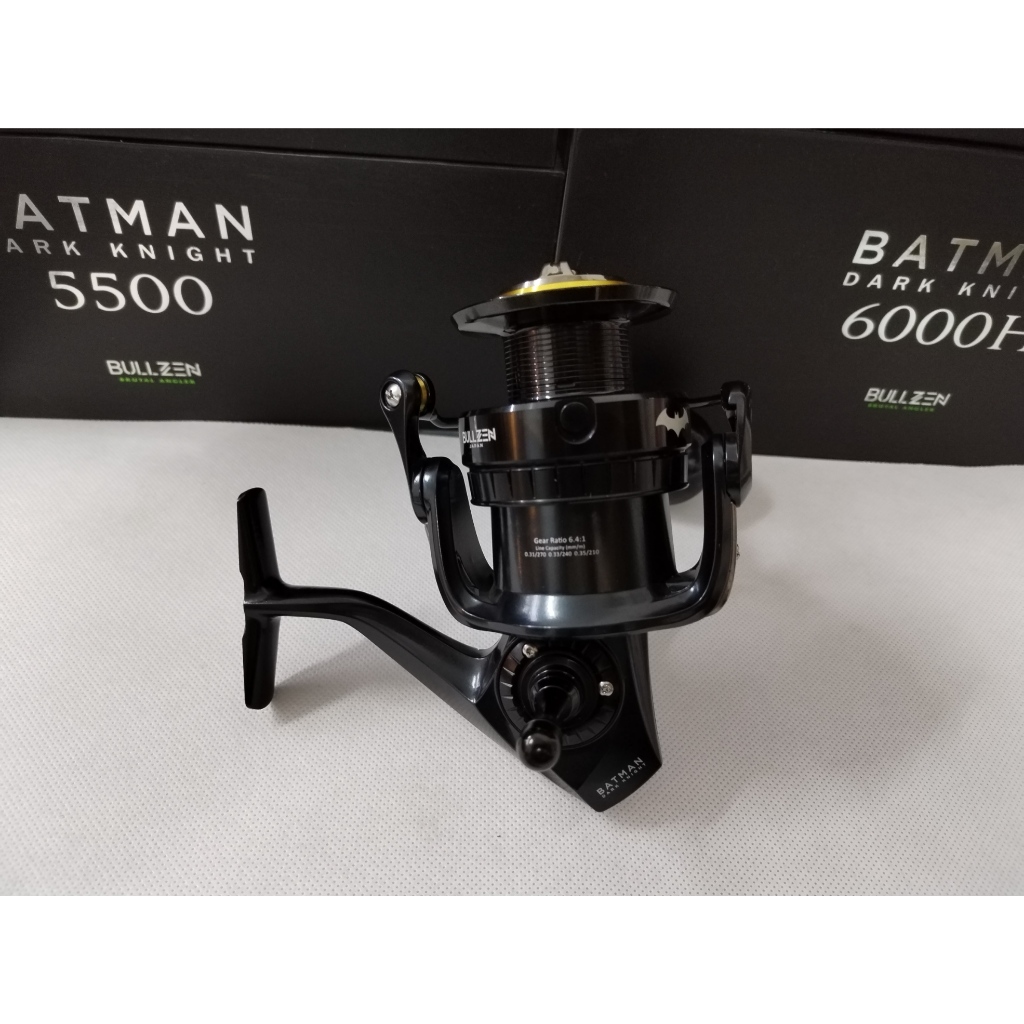 2022 Bullzen Batman Dark Knight Limited Edition SW Spinning Reel 1 Year ...