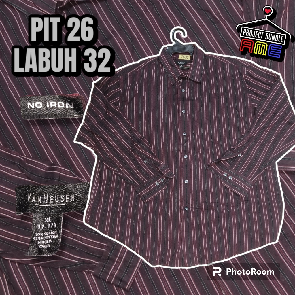 Kemeja Shirt Bigsize Oversize 2XL (Pit 26 Ukuran Dada 52 inch) | Shopee ...