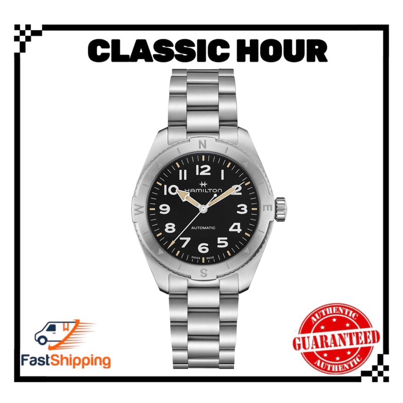 HAMILTON KHAKI FIELD EXPEDITION AUTOMATIC MEN’S 41MM H70315130 | Shopee ...