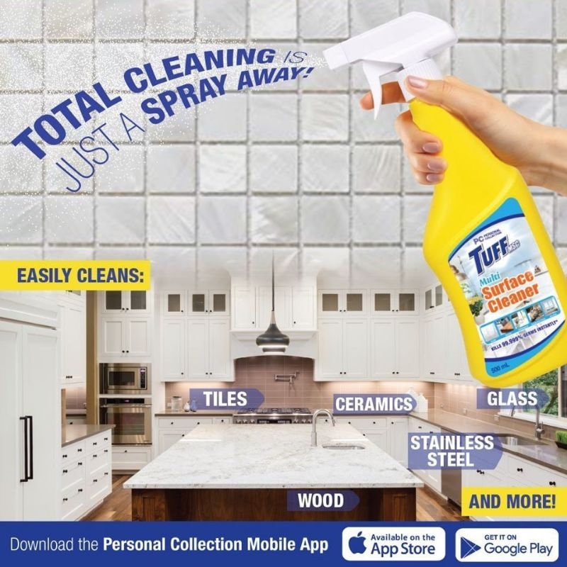 PC PERSONAL COLLECTION TUFF MULTI SURFACE CLEANER 500ML | Shopee Malaysia