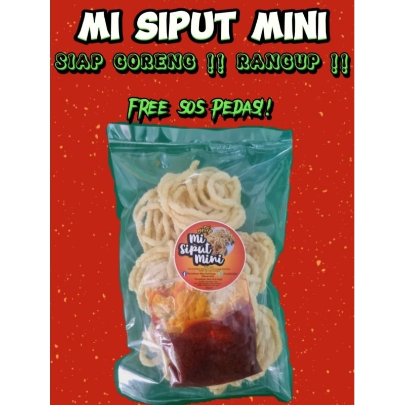 MI SIPUT MINI VIRAL ORI BATU PAHAT (MEE SIPUT) + FREE PENCICAH ...