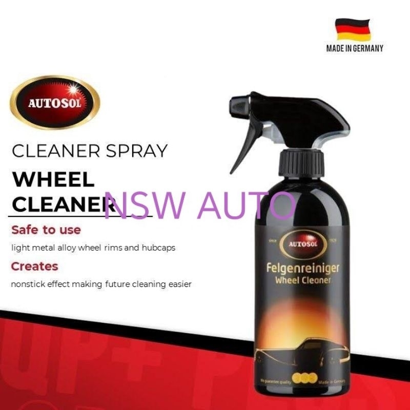 Autosol Wheel Cleaner Spray Wheel Tyre 500ml Germany | Shopee Malaysia