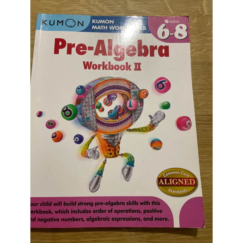 Kumon Math workbooks II PreAlgebra Grades 6-8 | Shopee Malaysia