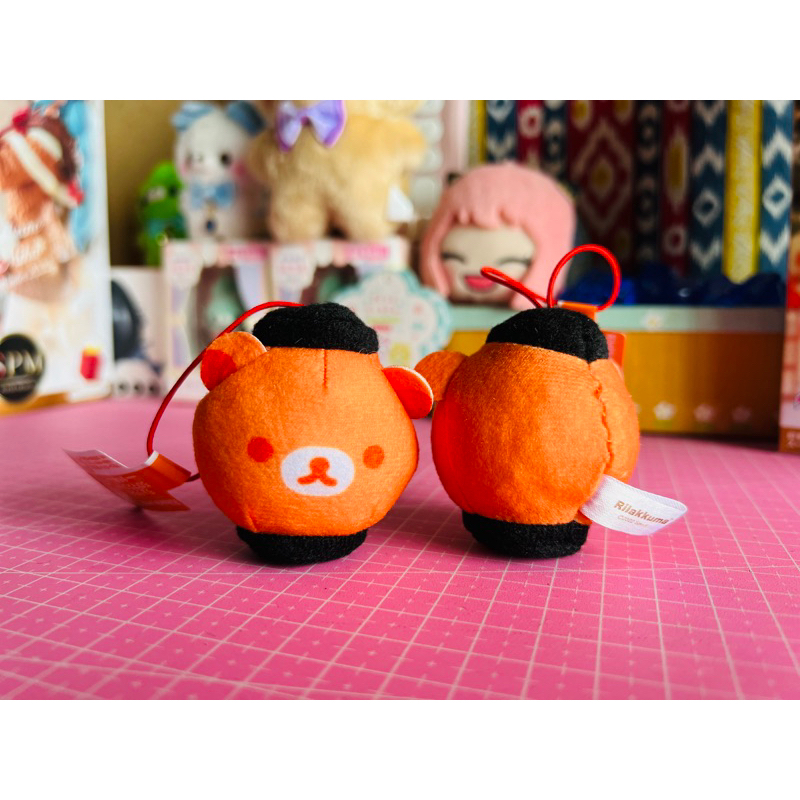 Mamegoma Aquarium Mascot Rilakkuma Chibi Lantern Hot Pancake Plush ...