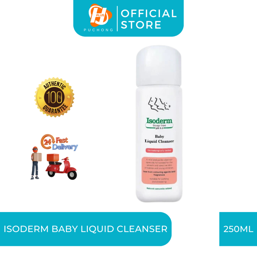 ISODERM BABY LIQUID CLEANSER 250ML | Shopee Malaysia