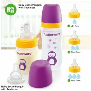 2048 Tupperware Baby Bottle with treat 9oz & 5oz / Tupperware Multiflow ...