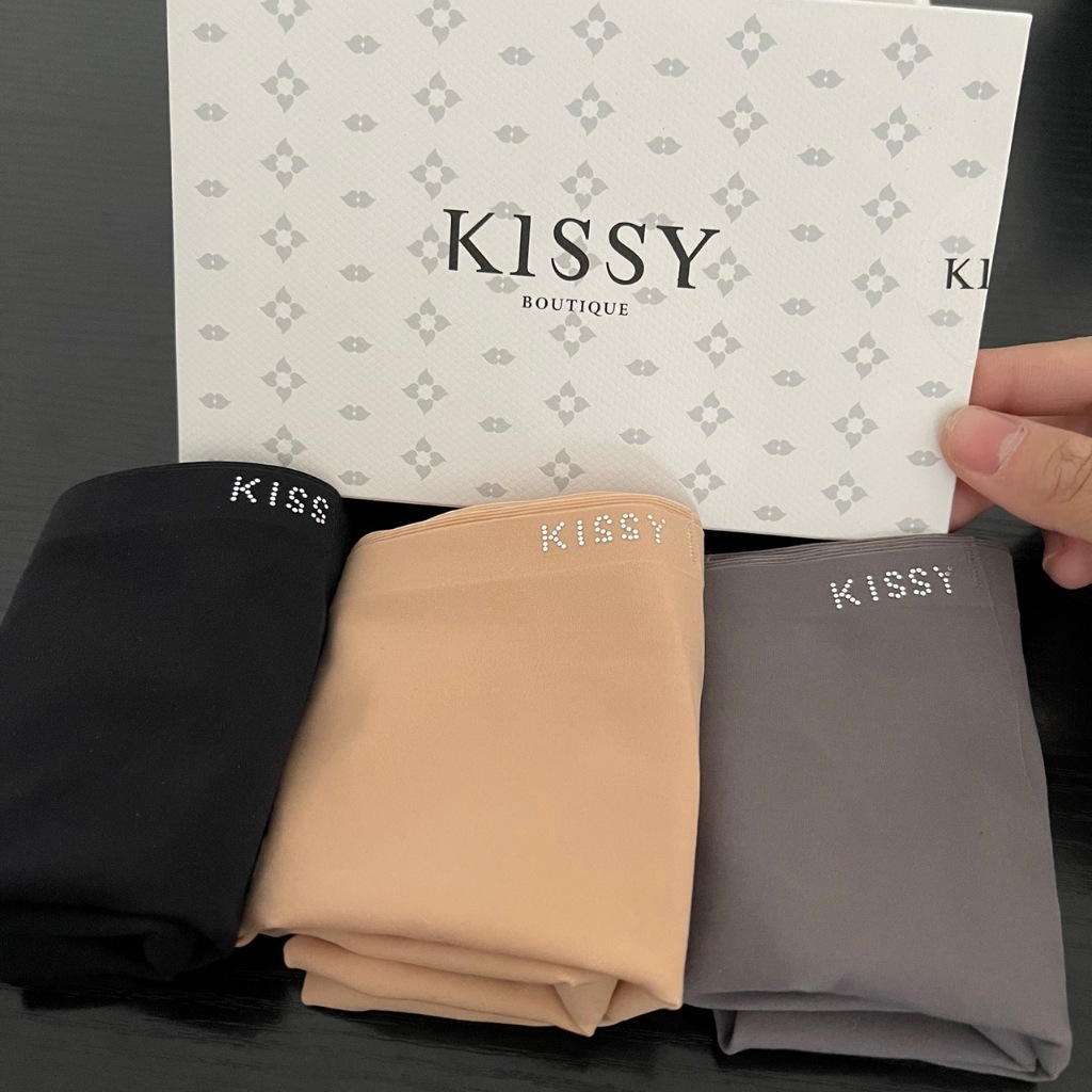 [KnH Go Shop]【READY STOCK】 (40-75KG-Free size)KISSY如吻 冰C裤 三条装 夏季舒适 无痕三角裤 女 超柔软女生内裤 女士内裤 | Shopee ...