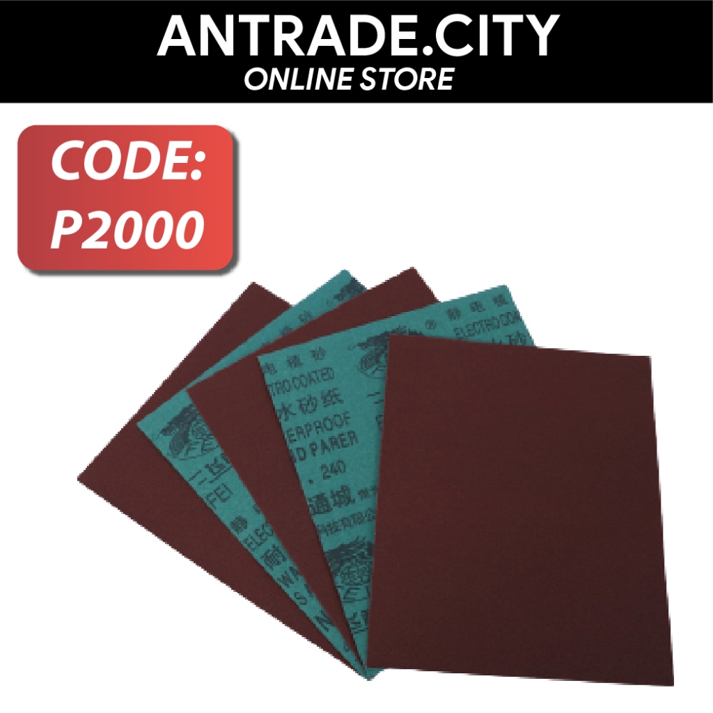 Sand Paper WaterProof Wet Dry MT Kertas Pasir Kalis Air Kertas Pasir 砂纸 ...