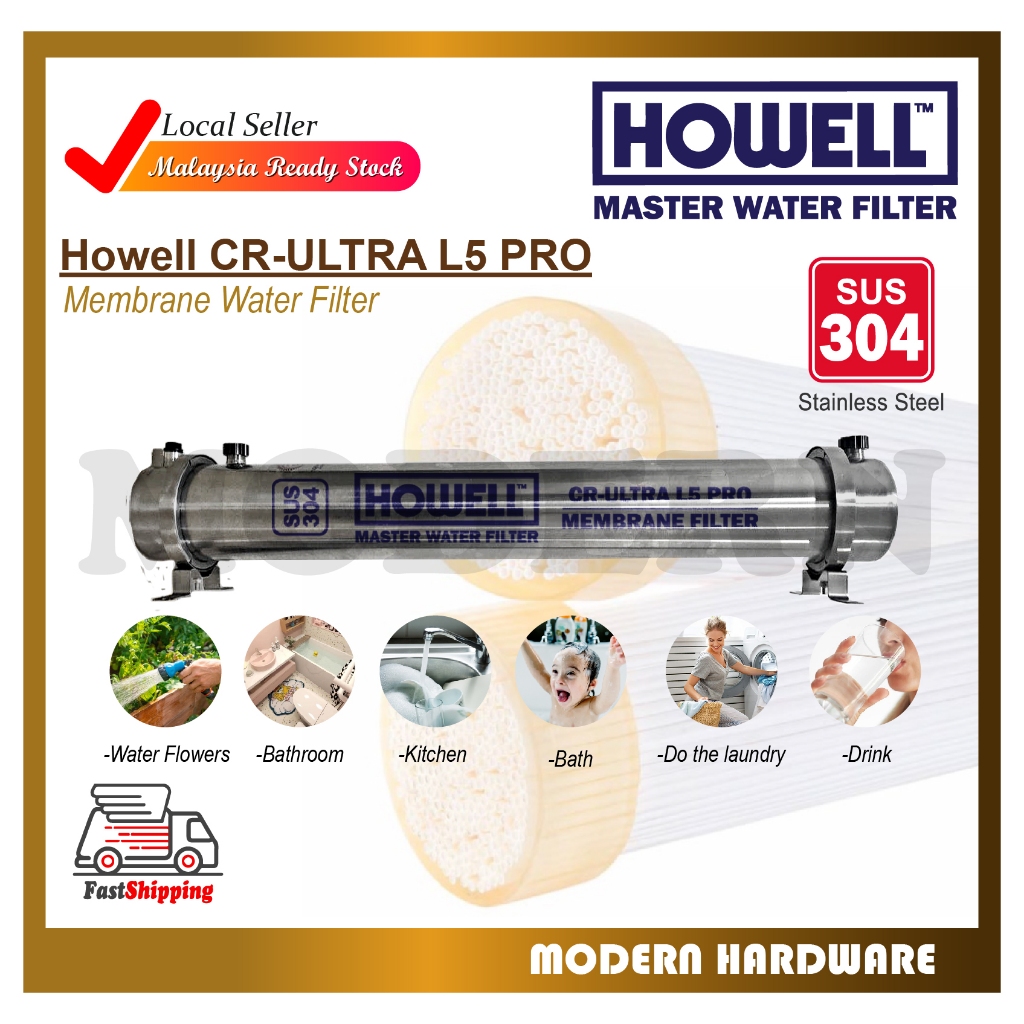 Howell-Membrane Water Filter / Stainless Steel Membrane Filter wit ...