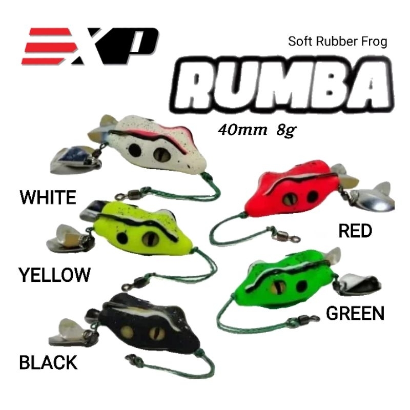 EXP RUMBA SOFT RUBBER FROG 40MM/8G | Shopee Malaysia