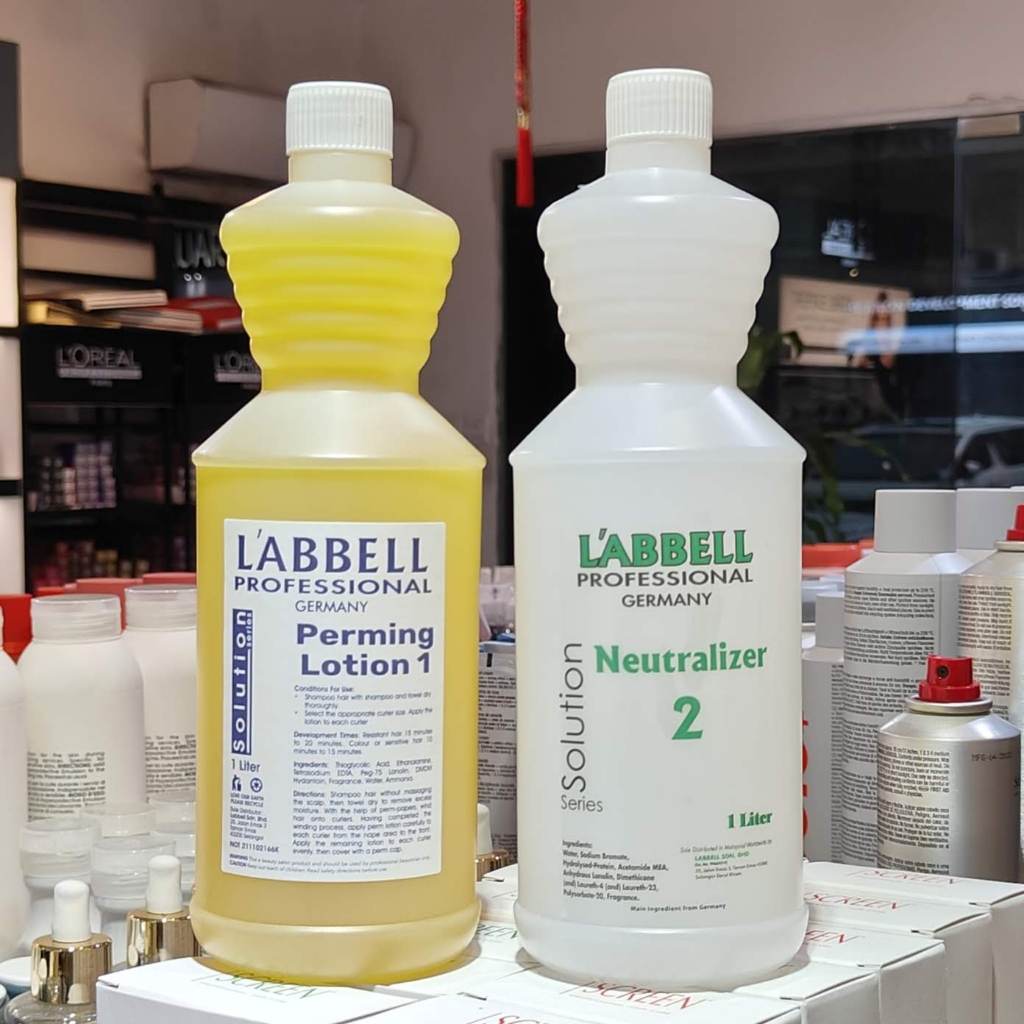Labbell Solutions Serie Perm Lotion 1000ml Perming Lotion Step1 ...