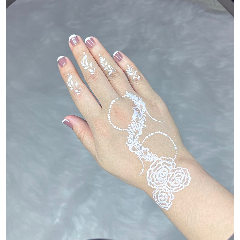 ⚡️24 HOURS LOCAL SHIP⚡️[FREE DIAMONDS] 50 EXCLUSIVE DESIGN Sticker Inai ...