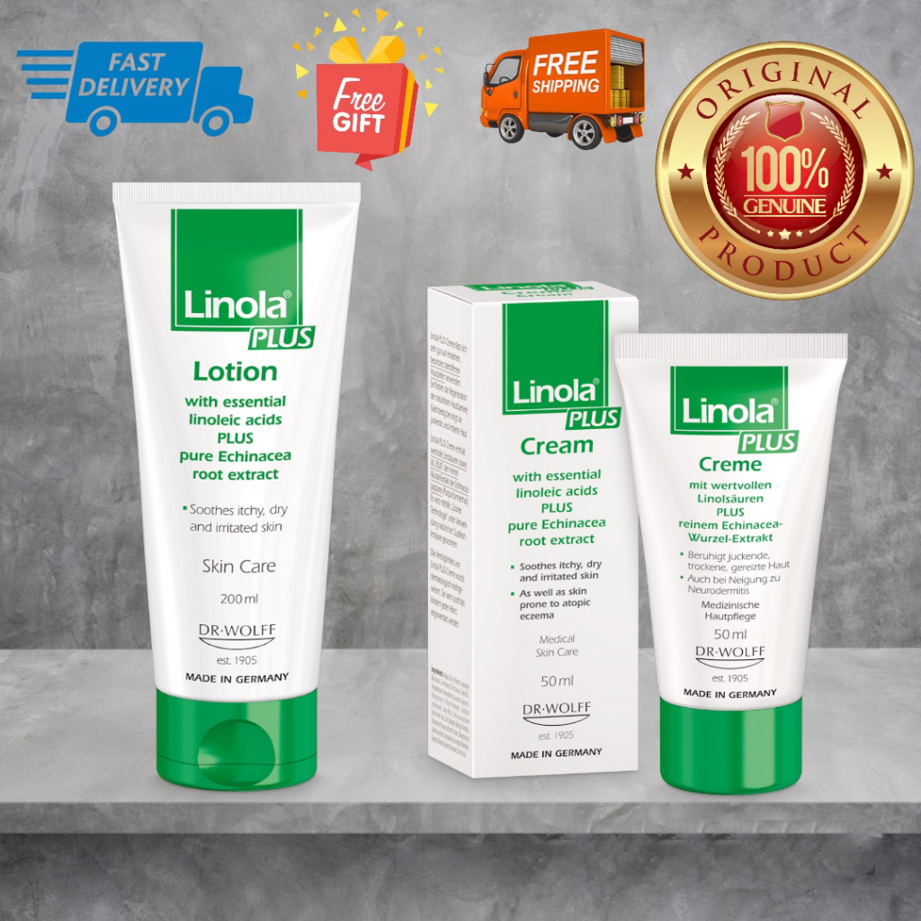 Linola Plus Cream (50ml) / LINOLA PLUS LOTION ( 200ML ) | Shopee Malaysia