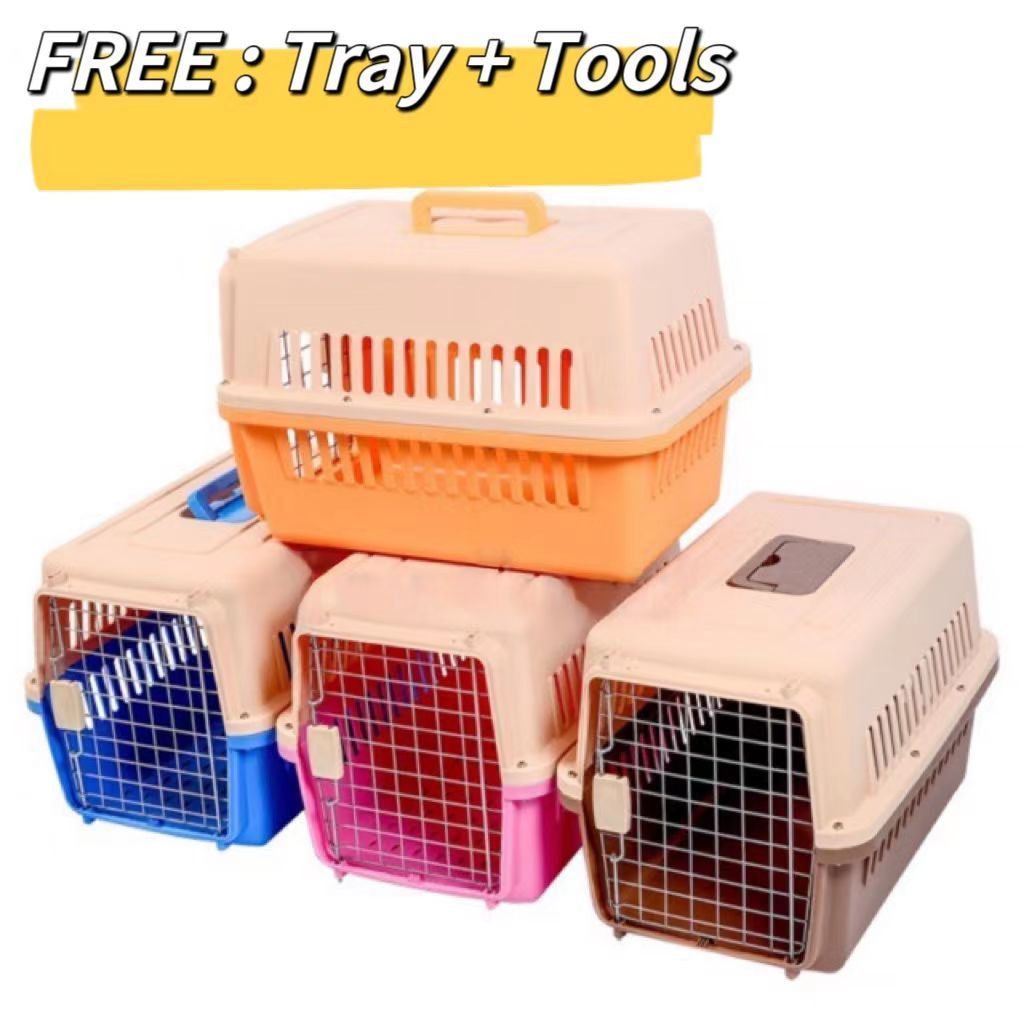 ️READY STOCK ️Pet Carrier Cat Carrier Sangkar Kucing Dog Carrier Pet ...