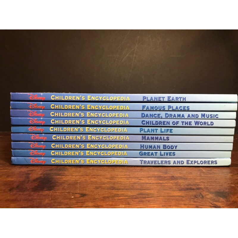 Disney Children’s Encyclopedia (Grolier) | Shopee Malaysia