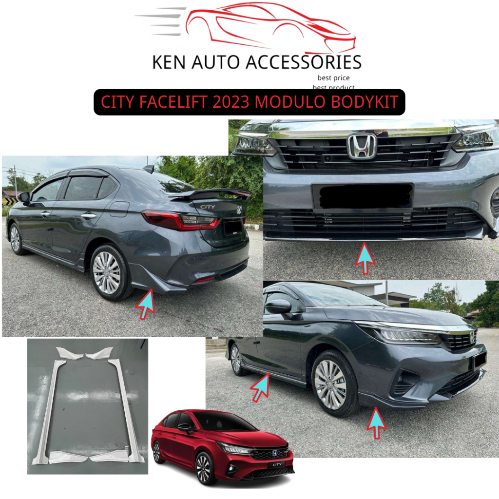 HONDA CITY 2023~2025 FACELIFT / CITY FL 2023~2025 MODULO BODYKIT ...