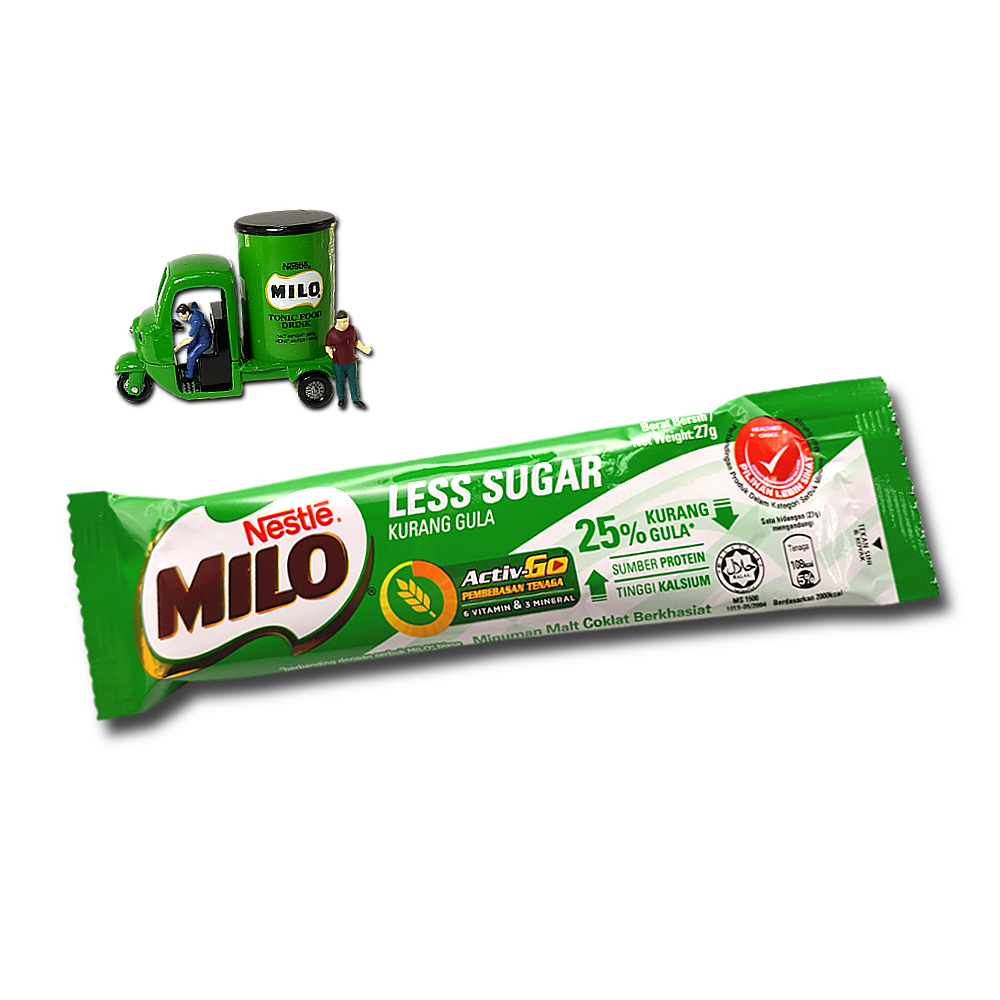 Nestle Milo Less Sugar Kurang Gula Stick (White Packet) | Shopee Malaysia