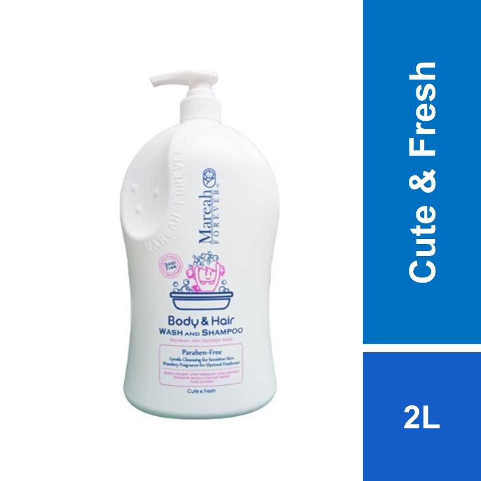 Mareah Forever Body & Hair Wash and Shampoo - Cute&Fresh 2000ml ...