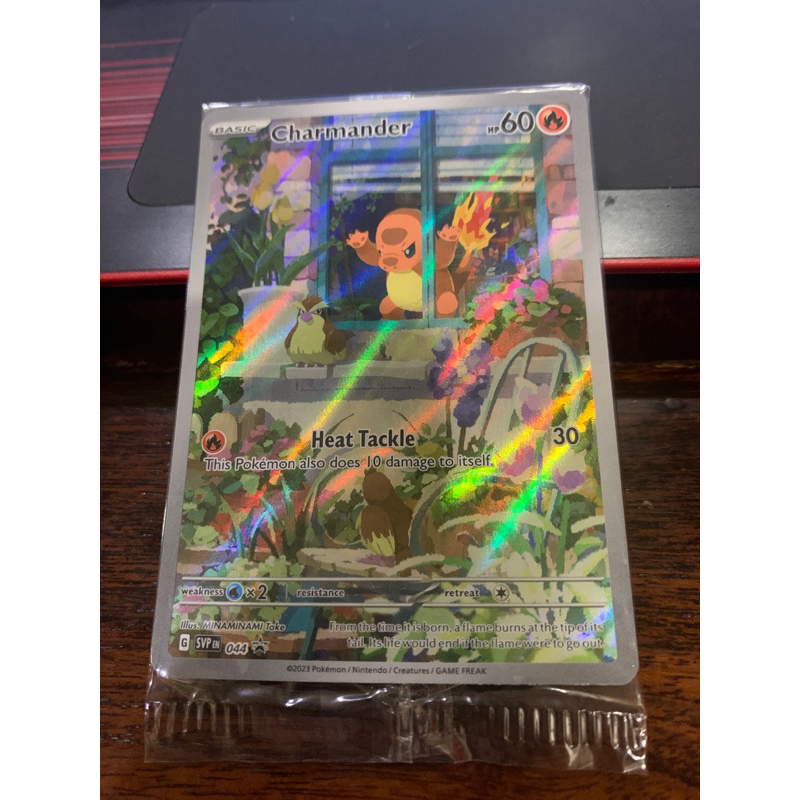 Pokemon Tcg - Sealed Charmander promo | Shopee Malaysia