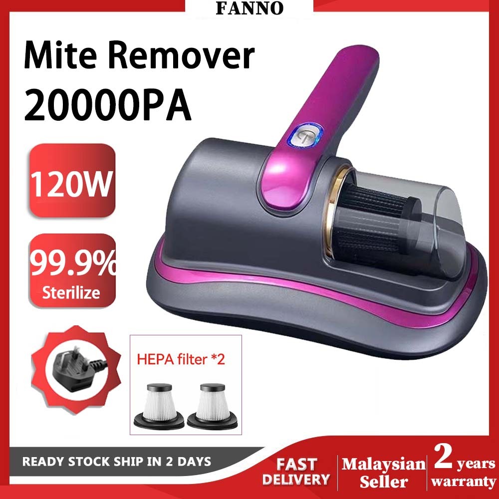 🇲🇾Premium+™ 20000PA Ultraviolet Sterilization Mite Removal Instrument Handheld Wireless Vacuum ...