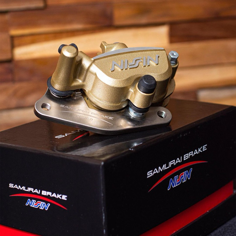 Caliper Brake Nissin Samurai 2 port Yamaha LC135 4 SPEED ORIGINAL ...