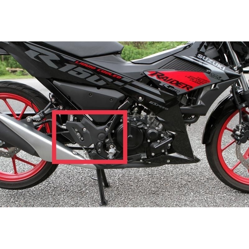 Cover Guard Front Foot Rest Suzuki Satria Fufi / Raider Fi (Original ...