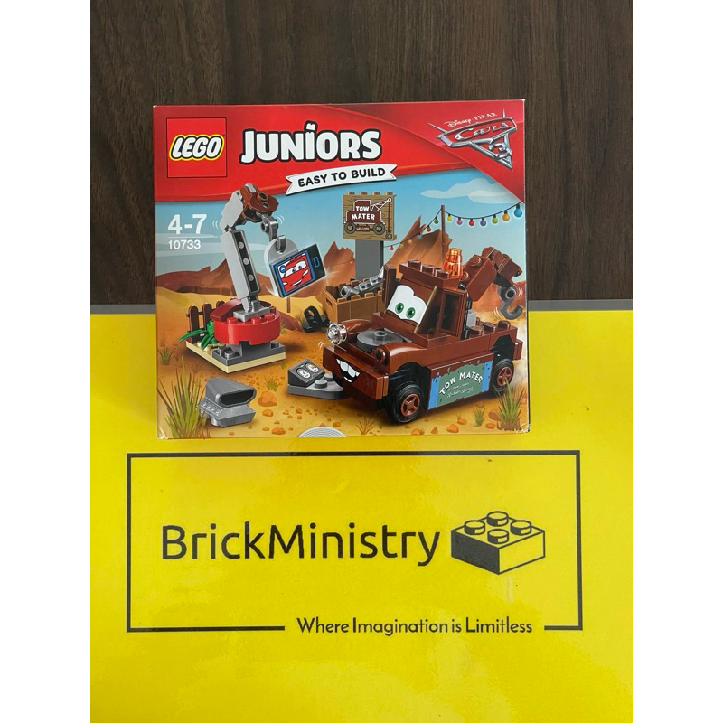 LEGO 10733 Juniors Cars 3 Mater's Junkyard | Shopee Malaysia