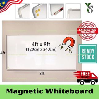 4x8 Whiteboard Size 4ft x 8 ft Magnetic | Shopee Malaysia