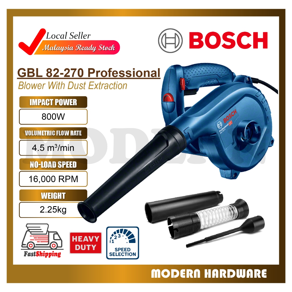 BOSCH Electric Air Blower Vacuum Leaf Blower Heavy Duty Dust Blower ...