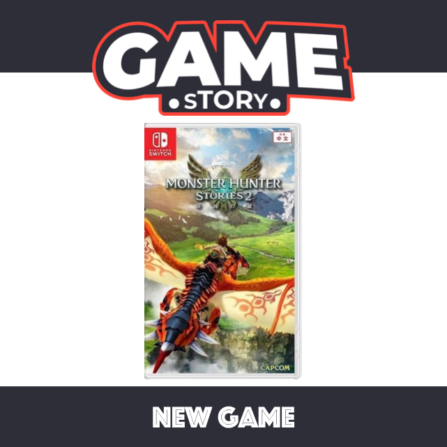 NEW NS Monster Hunter Stories 2 魔物猎人破灭之翼 Nintendo Switch NS Game | Shopee Malaysia
