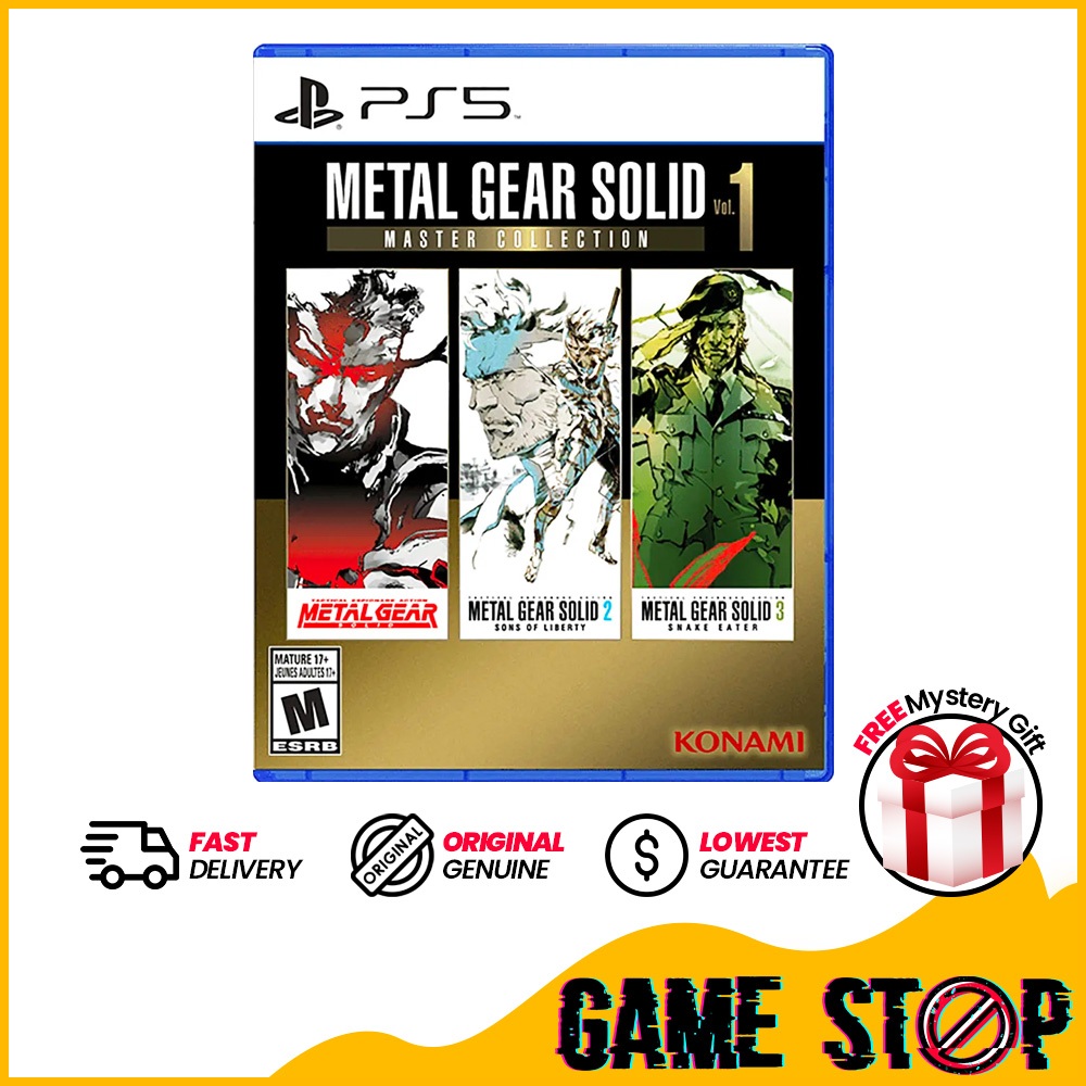 PlayStation PS5 Metal Gear Solid: Master Collection Vol.1 English ...