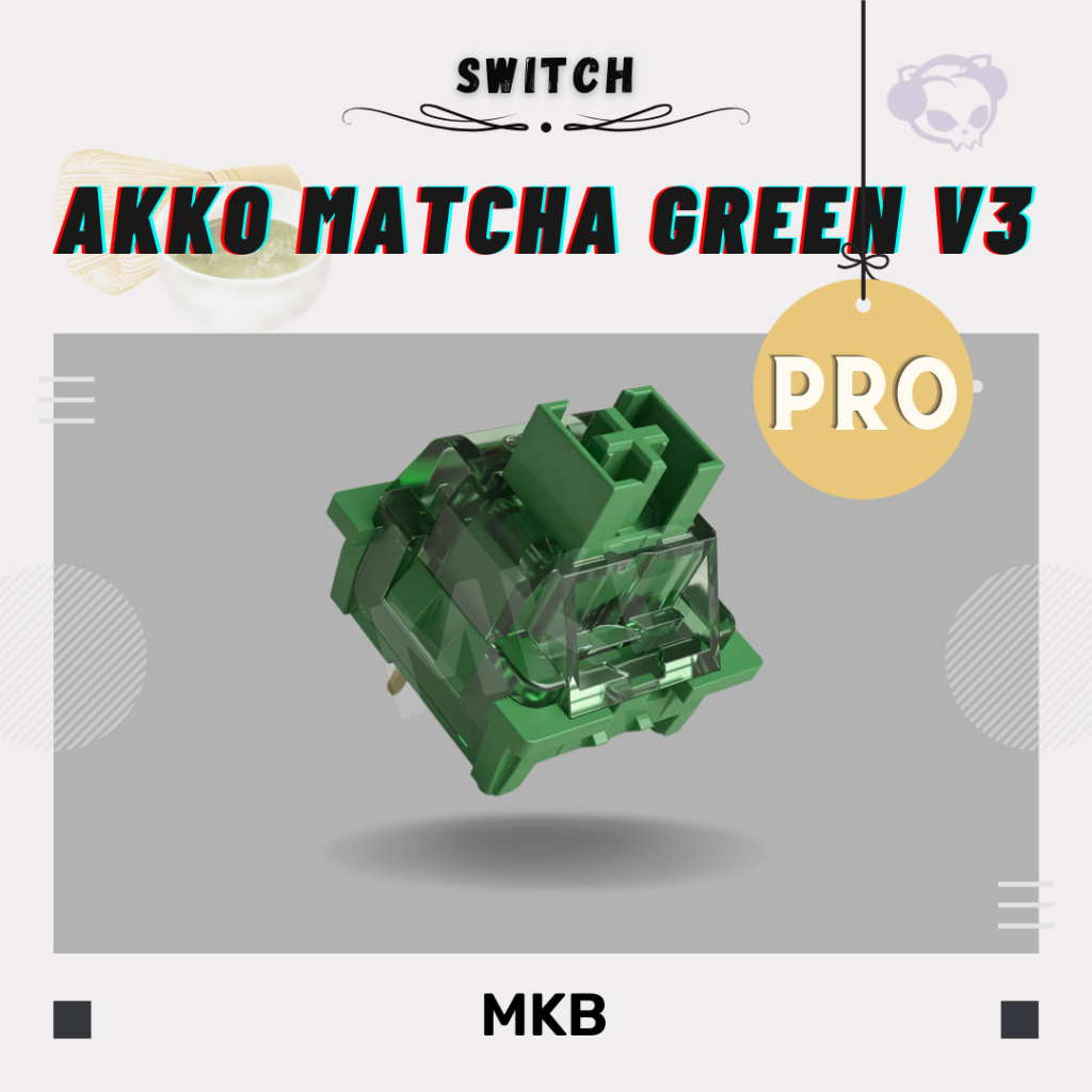 Akko Matcha Green V3 Pro Linear Switch for Mechanical or Gaming ...