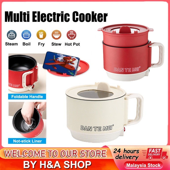 Handle Electric Cooker With Malaysia 3 pin Cable Student Dormitory ...