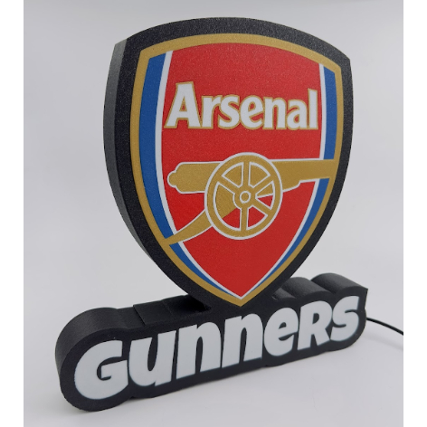 ARSENAL FC Logo USB LED Light Box | Shopee Malaysia
